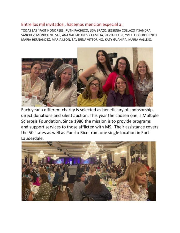 WOMEN OF DISTINCTION | Portada Florida....